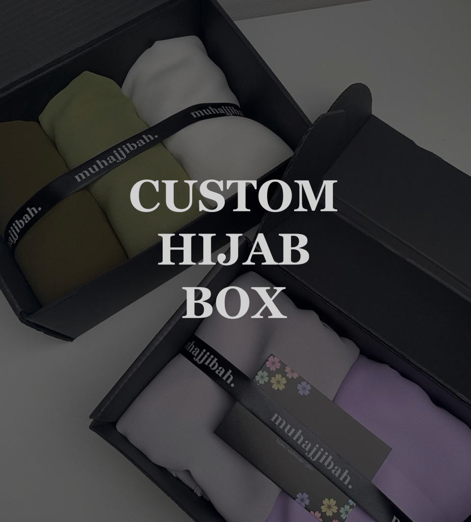 custom hijab box — hijab gift box packaging option ONLY — read ...